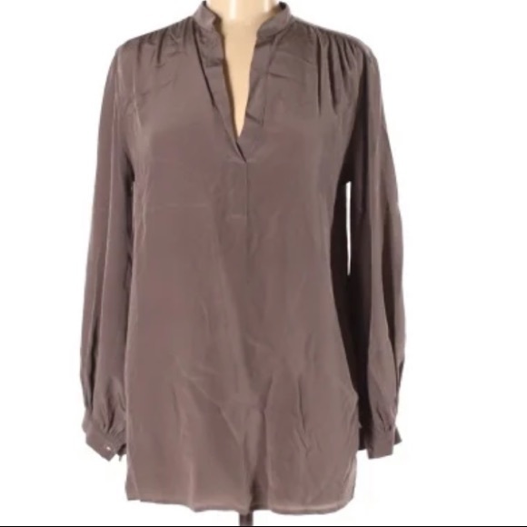 Aaron Ashe | Tops | Aaron Ashe Long Sleeve Silk Blouse | Poshmark
